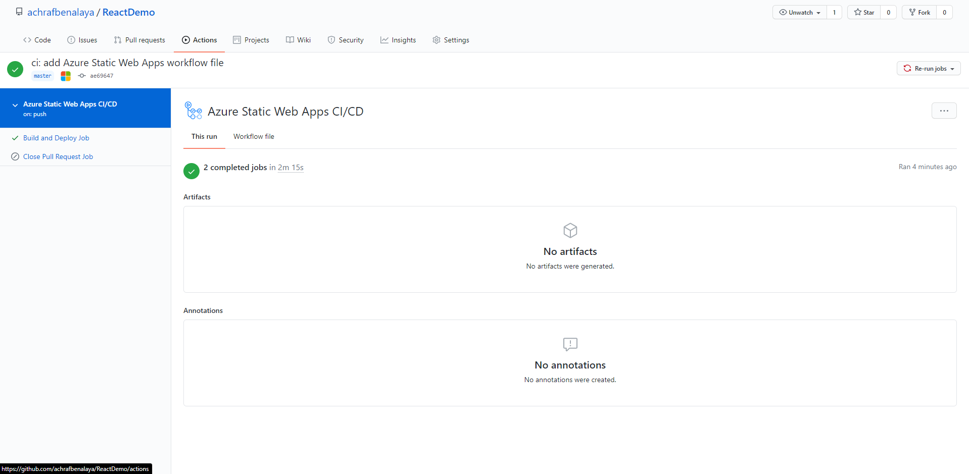 How To Host a React Static Website on Azure – achraf ben alaya