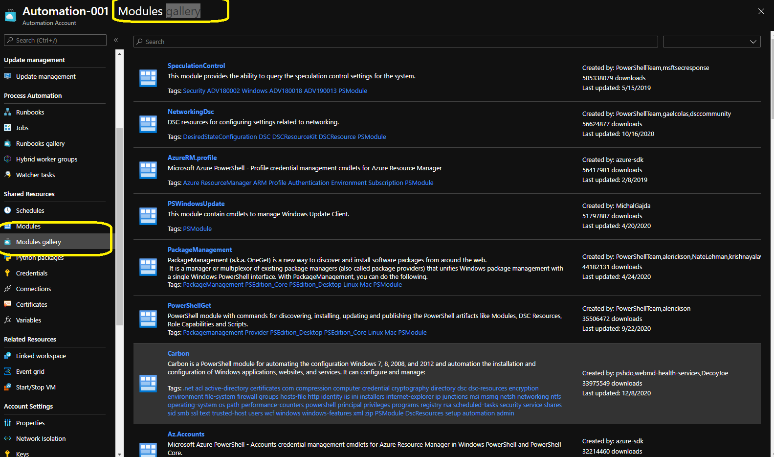 Azure Automation : How to create PowerShell Runbook – achraf ben alaya