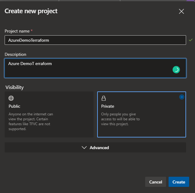 DevOps : Deploy infrastructure using Terraform and Azure DevOps pipelines – achraf ben alaya