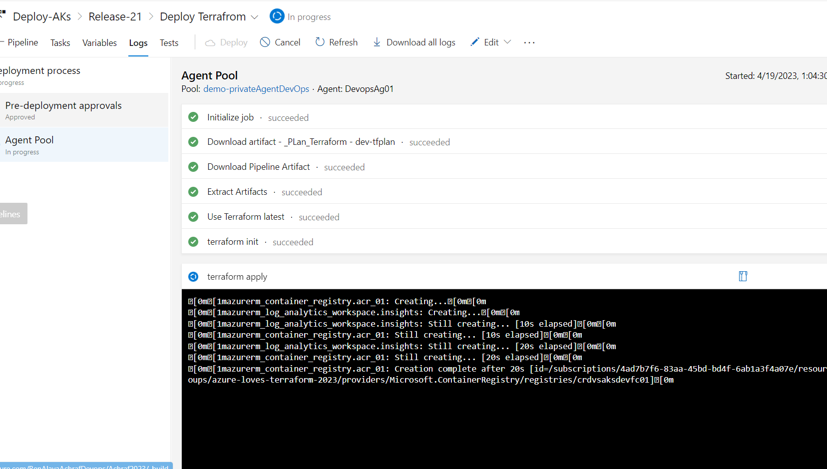 Part 5 B Using Azure Devops Automate Your Cicd Pipeline And Your Deployments Achraf Ben Alaya
