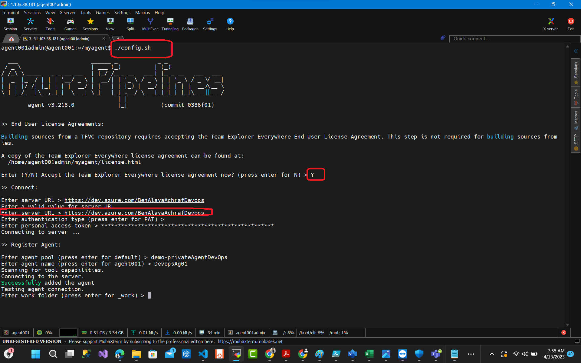 Configuring Self Hosted Agent In Azure Devops Pipeline Achraf Ben Alaya