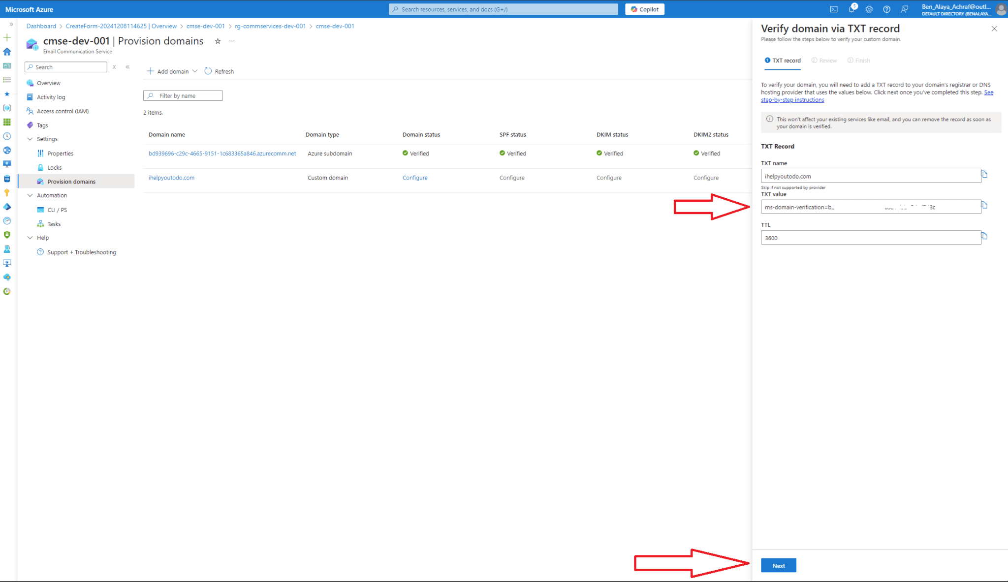 Azure Communication Services Email Sending Simplified: From Setup to ...